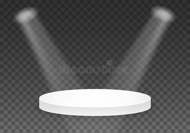 Vector Black Platform Template. 3D Realistic Vector Winner Podium with ...