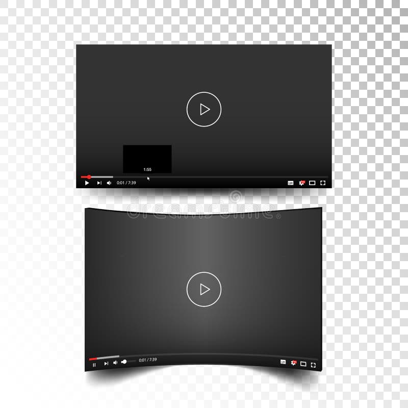 Vector Black Transparent Camera Rec Interface View Stock Vector ...