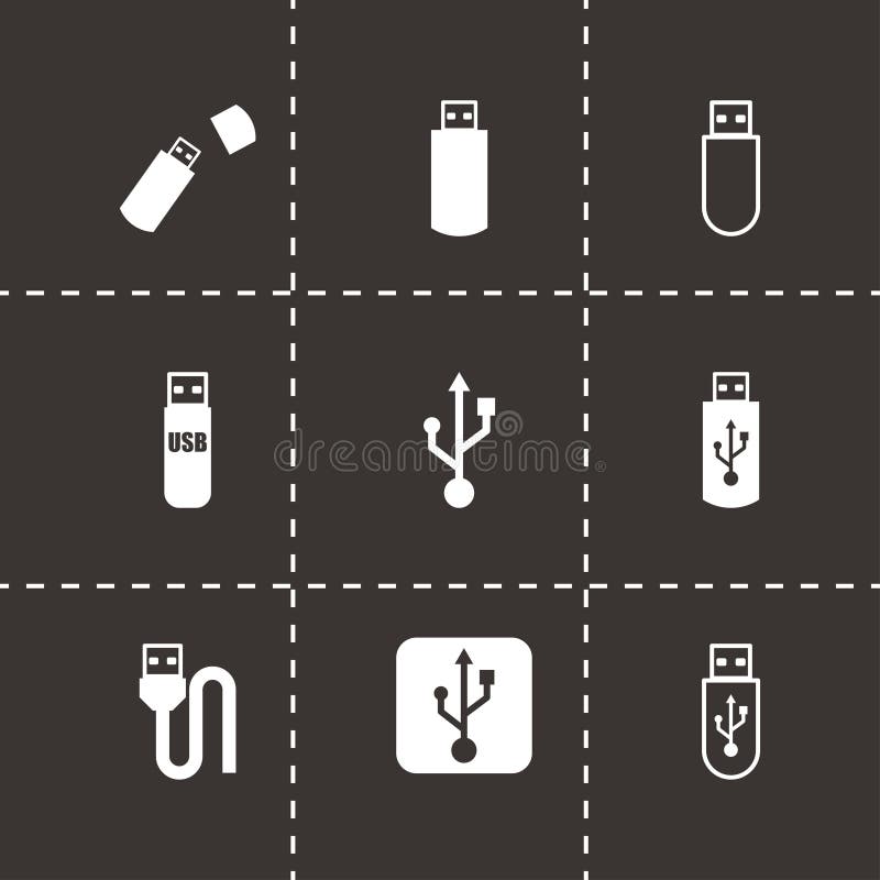 Vector USB OTG cable icon stock vector. Illustration of logo - 52560748