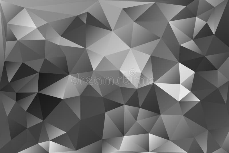 Vector Abstract Background of Triangles Stock Illustration ...