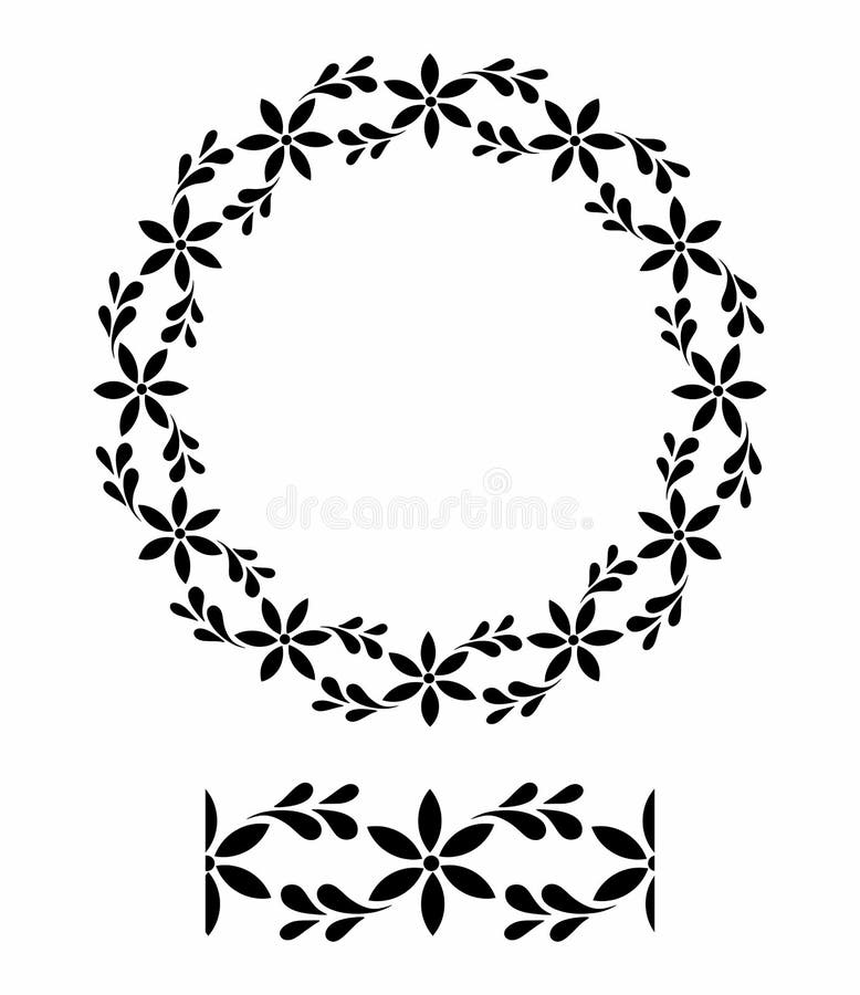 Floral Cdr Stock Illustrations – 482 Floral Cdr Stock Illustrations ...