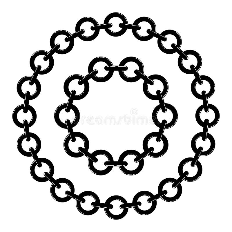 Black Border Chain Grunge Vector Stock Illustrations – 245 Black Border ...
