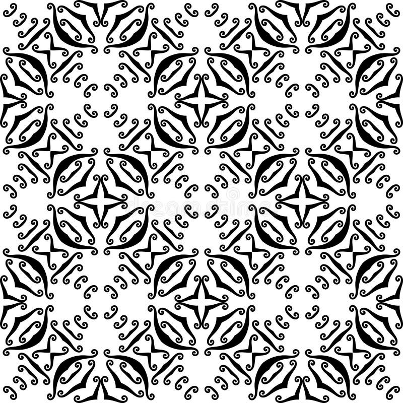 Vector BLACK WHITE PATTERN DESIGN Stock Vector - Illustration of design ...