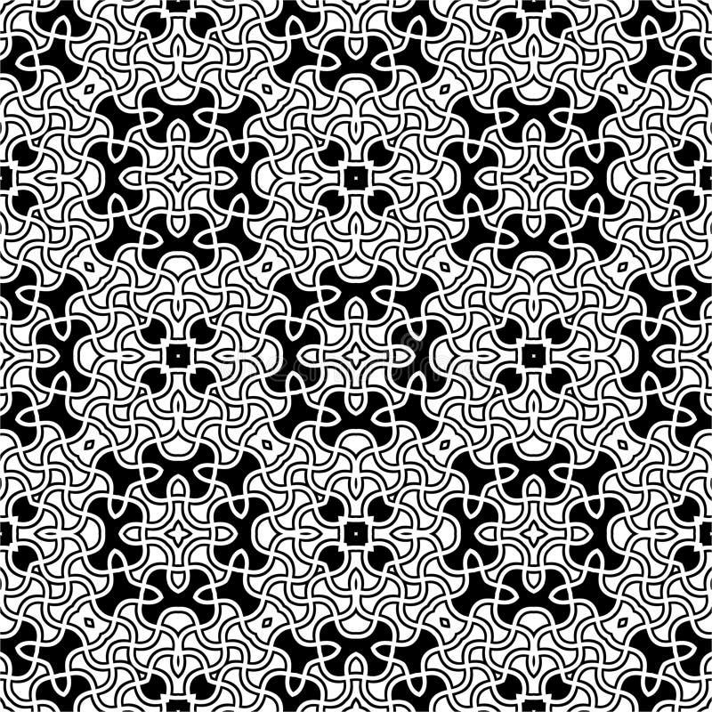 Vector BLACK WHITE PATTERN DESIGN Stock Vector - Illustration of lace ...