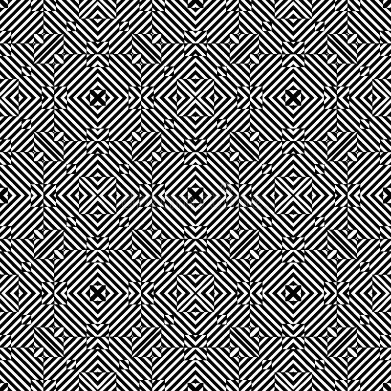 Vector BLACK WHITE PATTERN DESIGN GEOMETRIC Stock Vector - Illustration ...