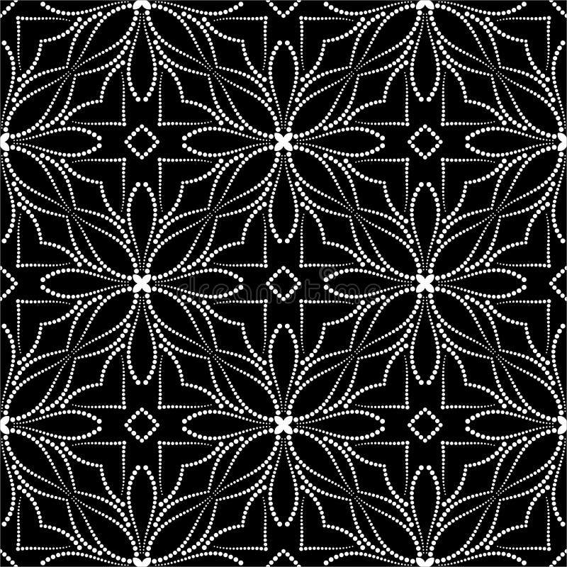 Vector BLACK WHITE PATTERN DESIGN Stock Vector - Illustration of ...
