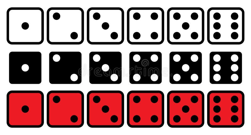 Dice Clip Art Black And White
