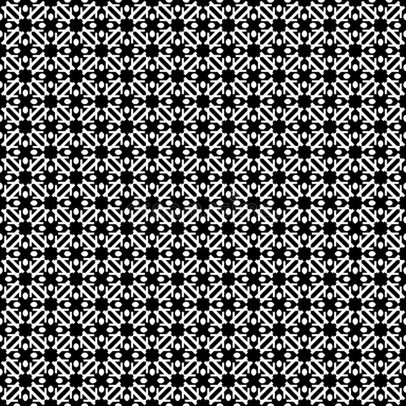 Vector Black White Repeat Designs Stock Vector - Illustration of ...