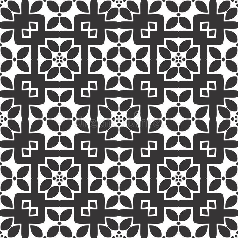 Vector Black White Repeat Designs Stock Vector - Illustration of ...