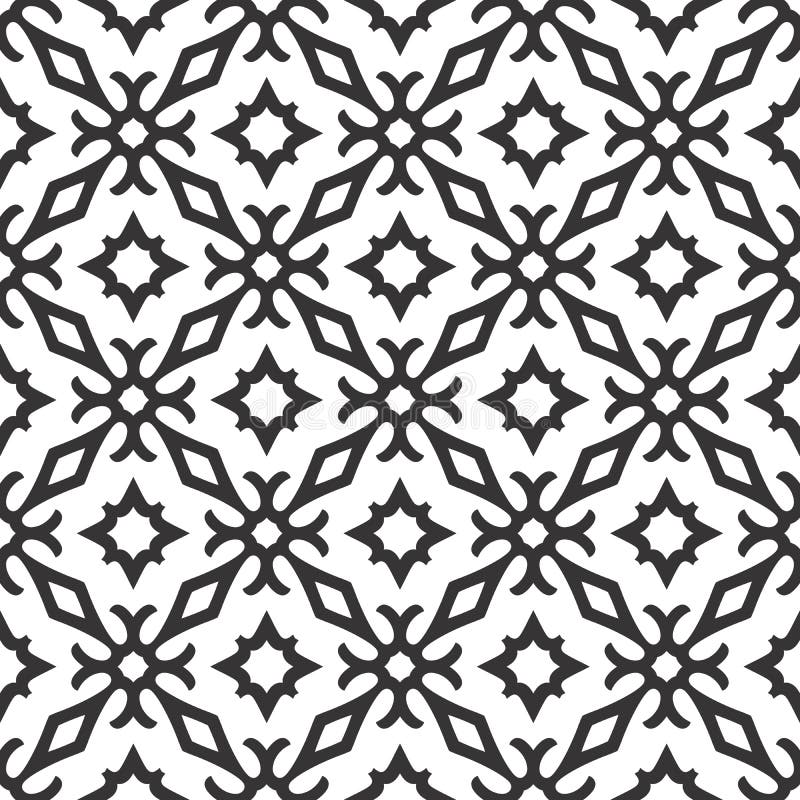 Vector Black White Repeat Designs Stock Vector - Illustration of ...