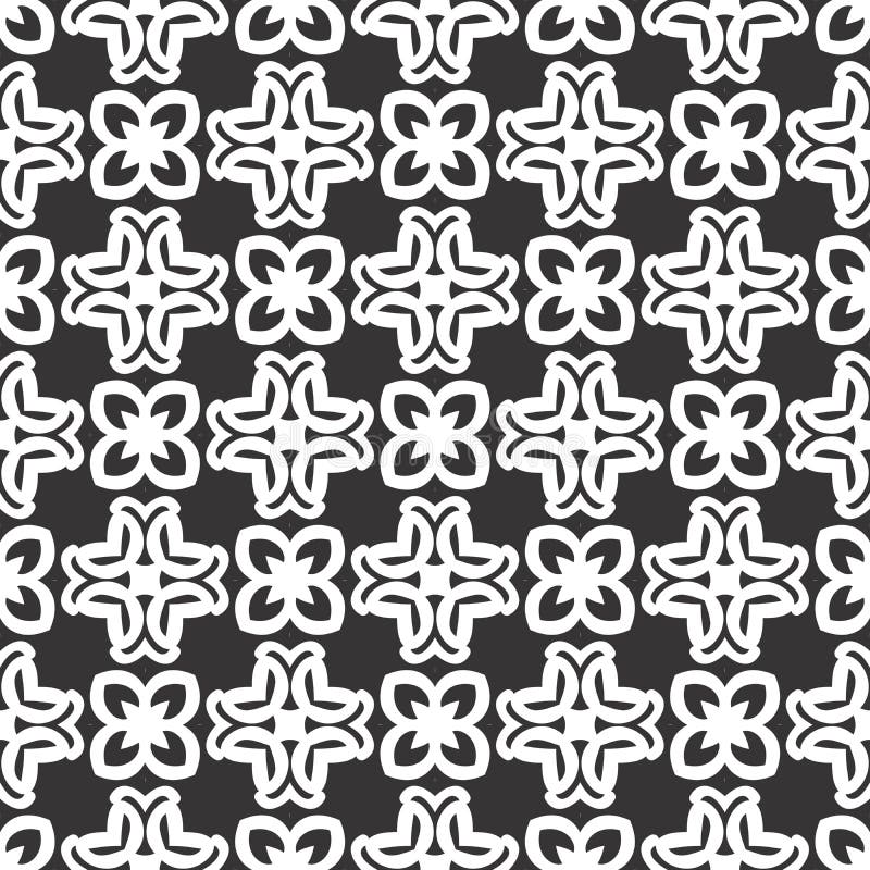 Vector Black White Repeat Designs Stock Vector - Illustration of ...