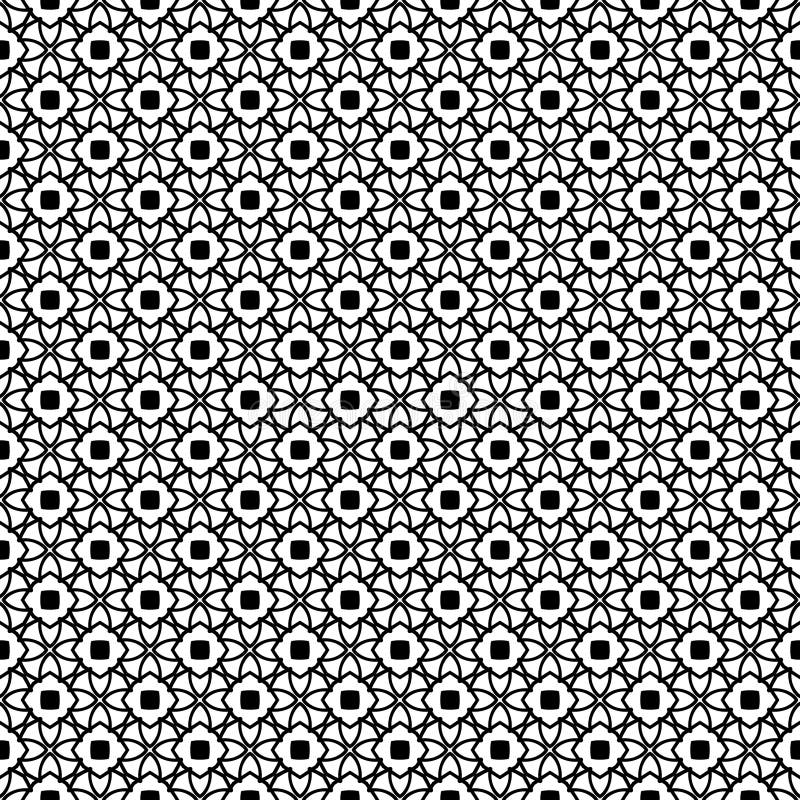 Vector Black White Repeat Designs Stock Vector - Illustration of ...