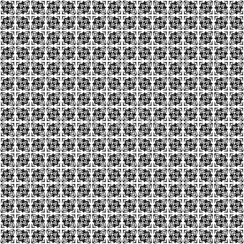 Vector Black White Repeat Designs Stock Vector - Illustration of ...