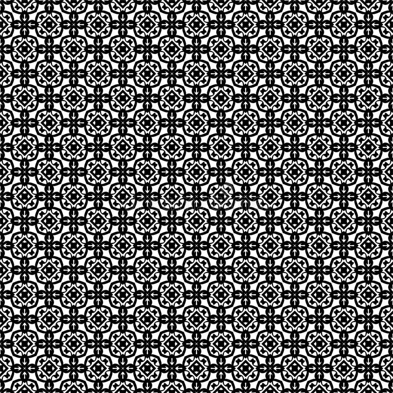 Vector Black White Repeat Designs Stock Vector - Illustration of ...
