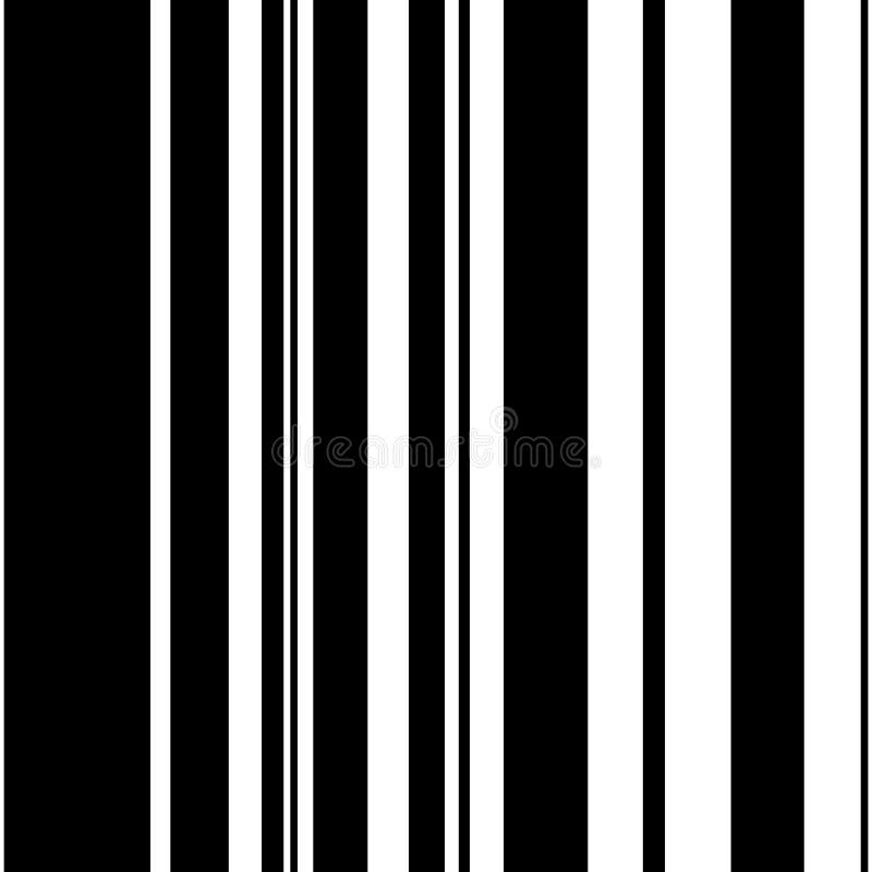 Vector Black White Seamless Pattern Stock Vector - Illustration of line ...