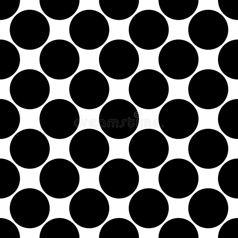 Vector Black White Seamless Pattern Stock Vector - Illustration of ...