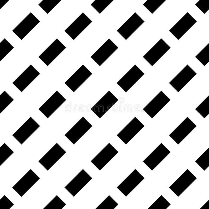 Vector Black White Seamless Pattern Stock Vector - Illustration of ...