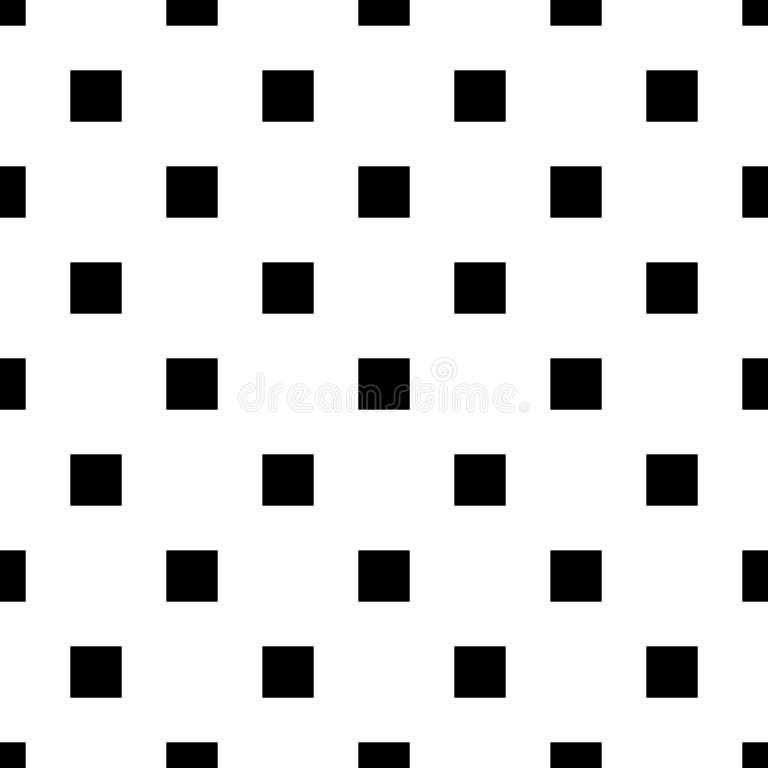 Vector Black White Seamless Pattern Stock Vector - Illustration of ...