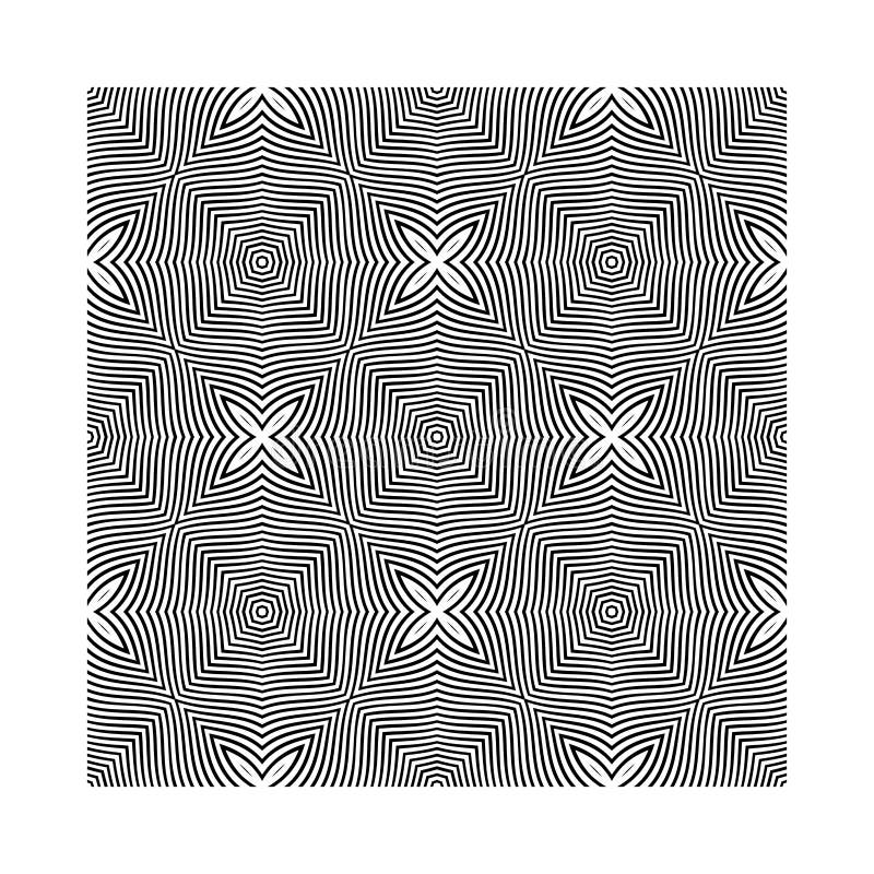 Vector Black and White Wavy Background. Stylish Texture with Wavy ... Vector Black and White Wavy Background. Stylish Texture with Wavy ...