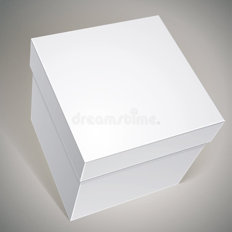 Vector Blank Box, Template for Your Package Design Stock Vector ...
