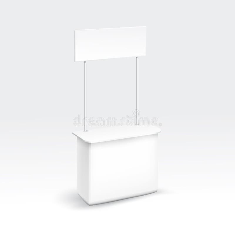 Vector Blank Trade Show Booth for Designers and Advertising Stock ...