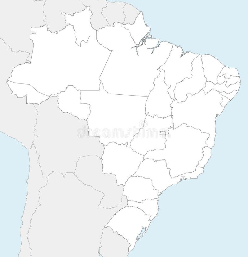 Outline Map Of Brazil With States Super Coloring Map - vrogue.co Outline Map Of Brazil With States Super Coloring Map - vrogue.co