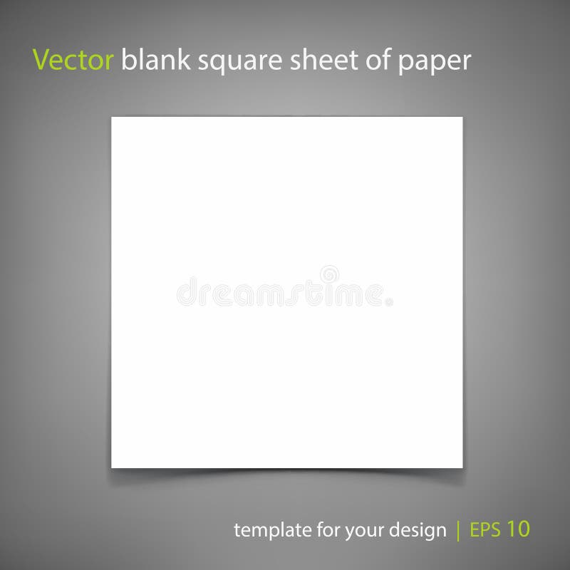 Sheet Paper Square Stock Illustrations – 33,081 Sheet Paper Square ...
