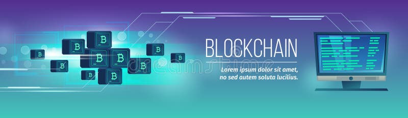 Blockchain Payment Concept, Isometric Internet Online Pay and Bank ...