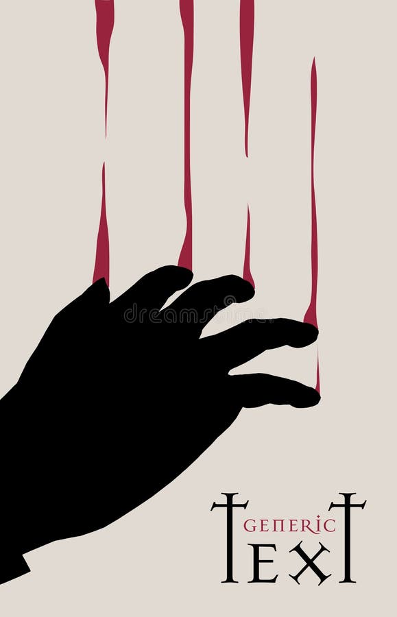 Vector Bloody Design stock vector. Illustration of death - 24043740