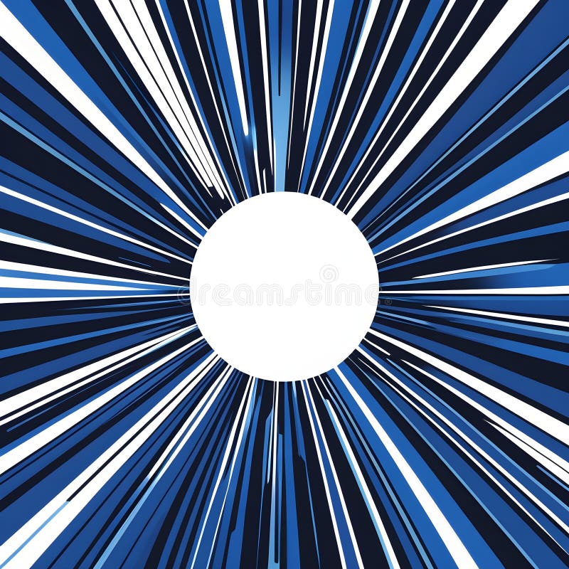 Vector Blue Abstract Burst Illustration with Dark and Light Rays ...