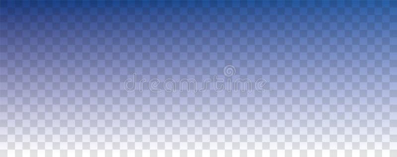 Vector Blue Colored Gradient Background on Transparent Background Stock ...
