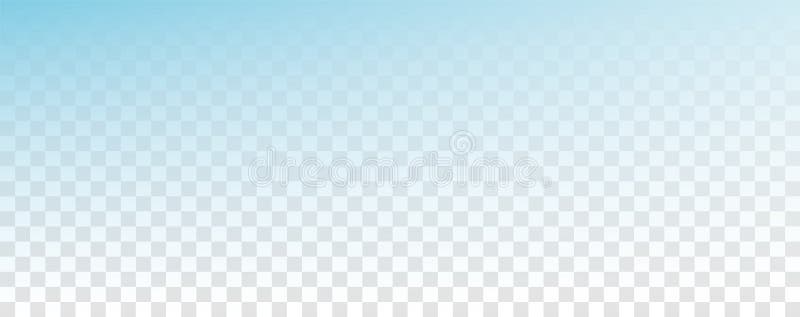Vector Blue Colored Gradient Background on Transparent Background Stock ...