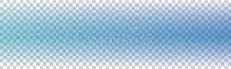 Vector Blue Colored Gradient Background on Transparent Background Stock ...