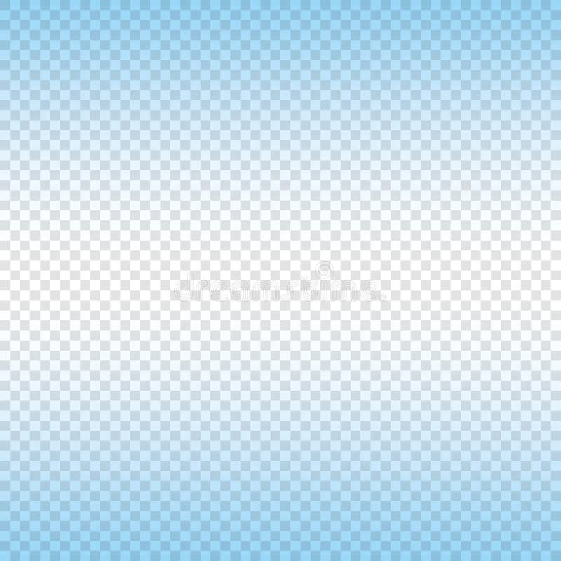 Vector Blue Gradient Background on Transparent Background Stock Vector ...