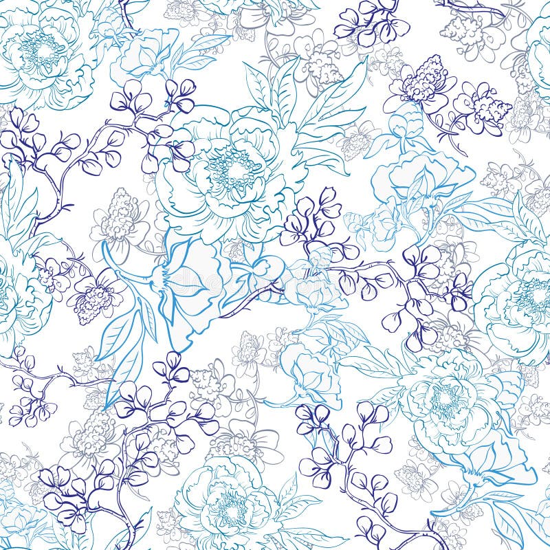 Japanese Blue Kimono Designs