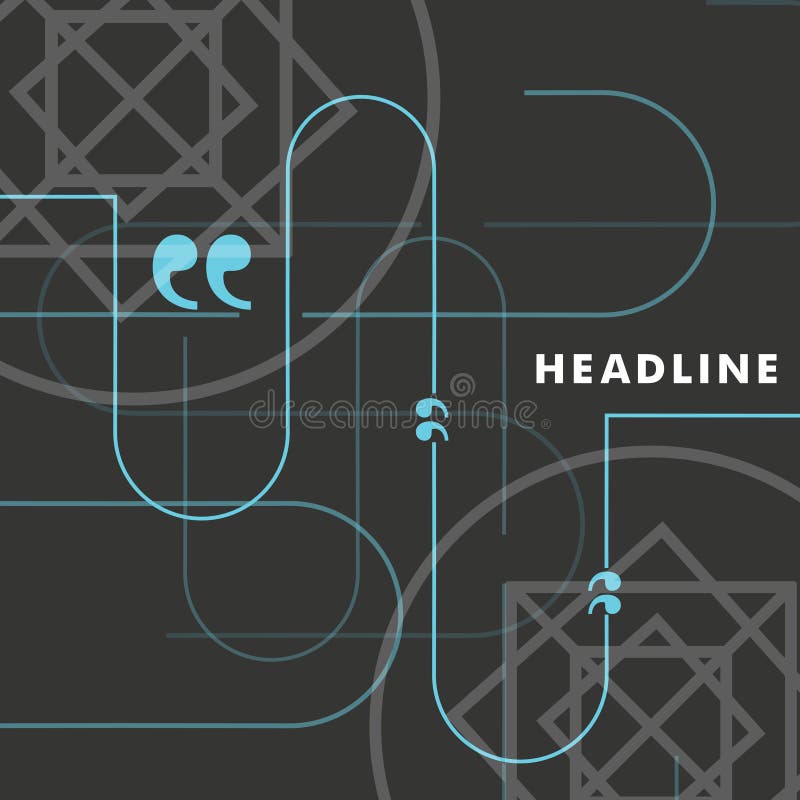 Vector Blue Lines on a Beautiful Gray Background Stock Vector ...