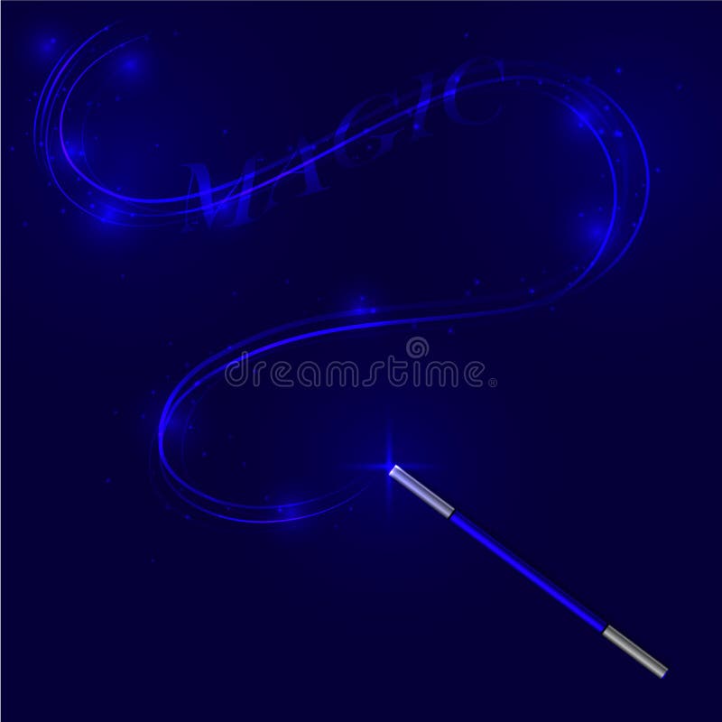 Magic Wand Blue Background Stock Illustrations – 4,695 Magic Wand Blue ...