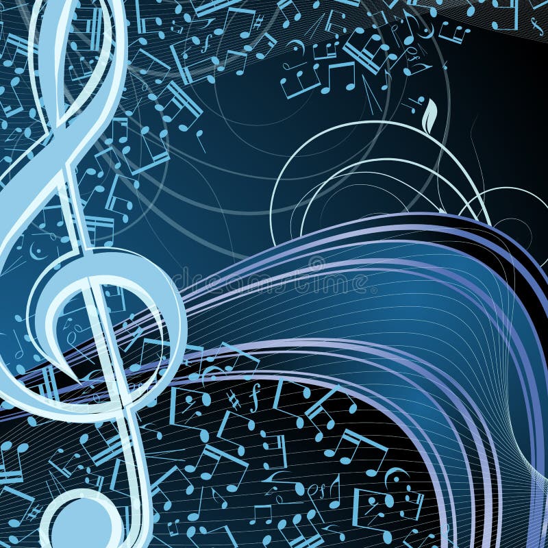 Blue Music Background Stock Illustrations – 90,226 Blue Music ...