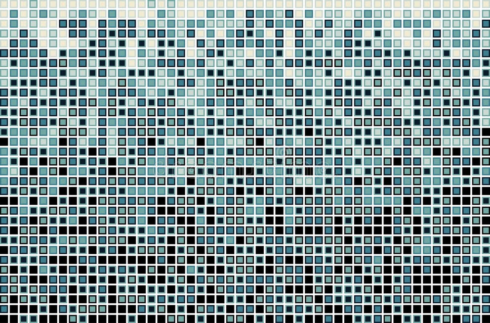 Vector Blue Rectangle Pattern Stock Vector - Illustration of shape ...