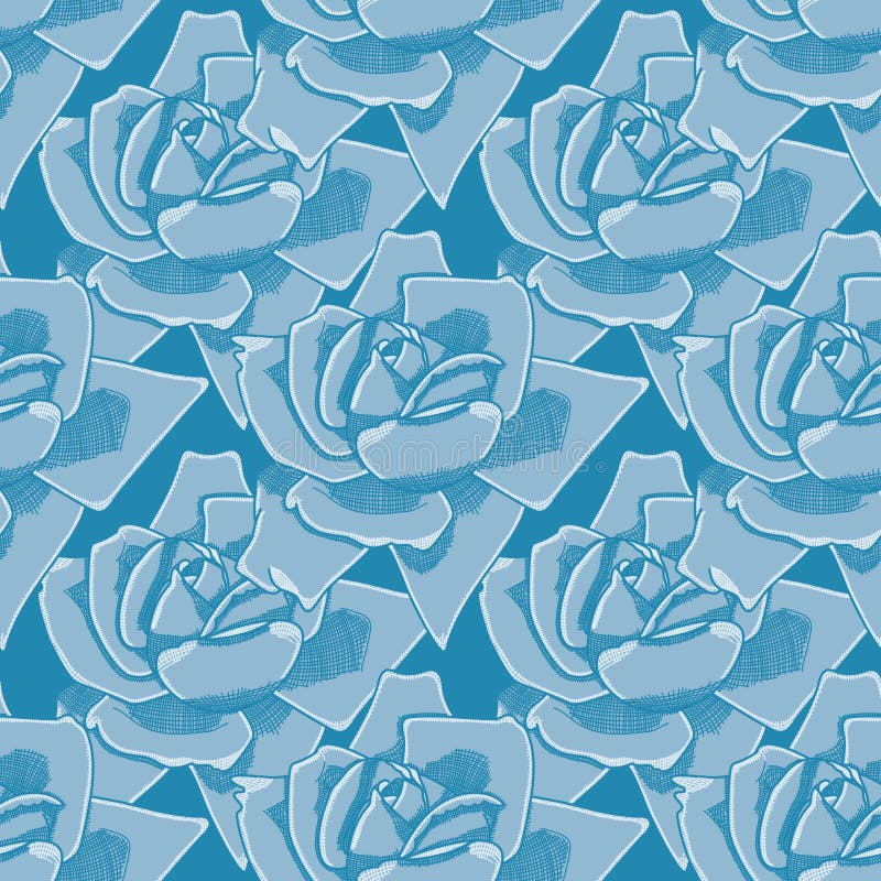 Rose Repeating Pattern Stock Illustrations – 5,165 Rose Repeating ...