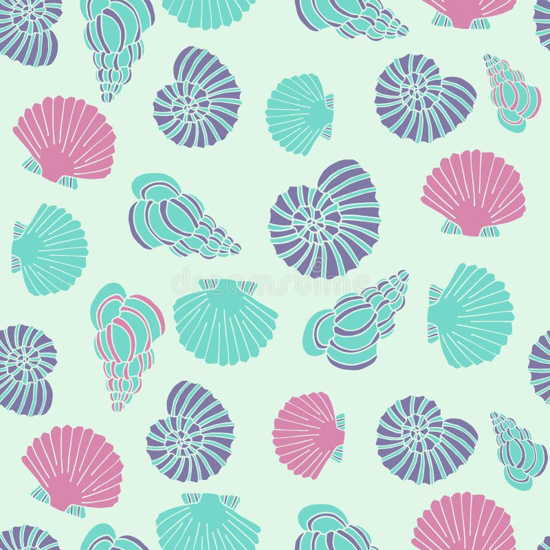 Vector seashell text frame stock vector. Illustration of drawings ...