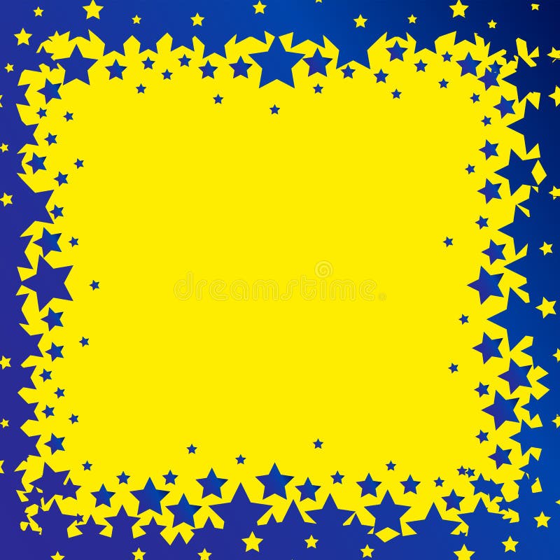 Vector Blue Star Background Design Stock Vector - Illustration of ...