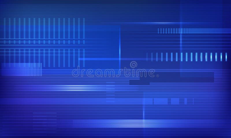 Techno Blue Wallpaper