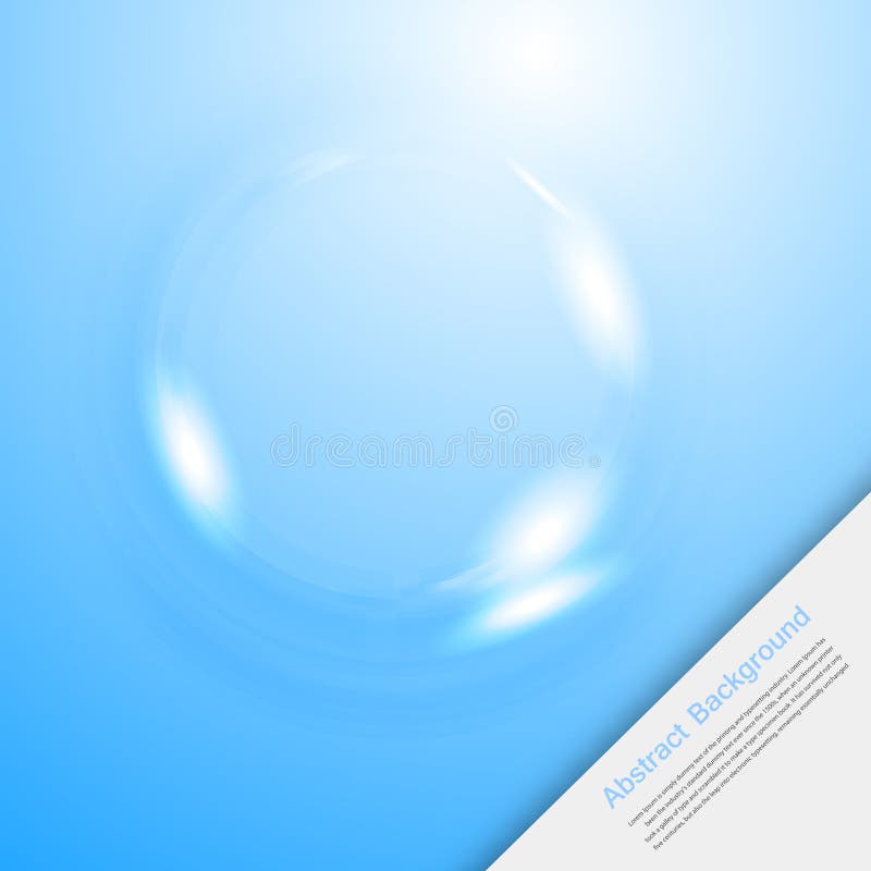Vector Blue Water Circle 2 12.09.13 Stock Vector - Illustration of ...