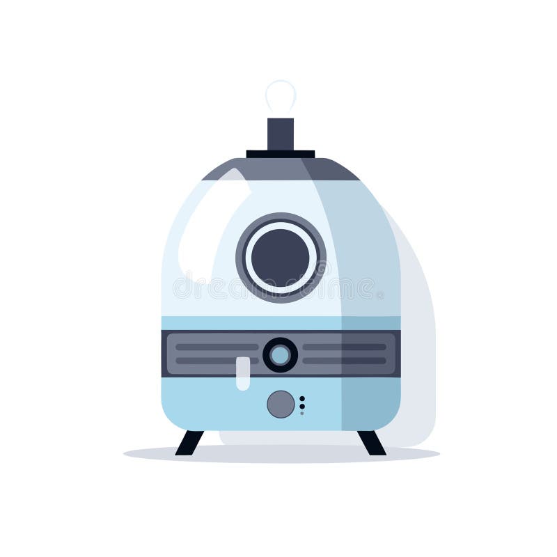 Vector of a Blue and White Blender Icon in a Flat Style Stock Vector ...