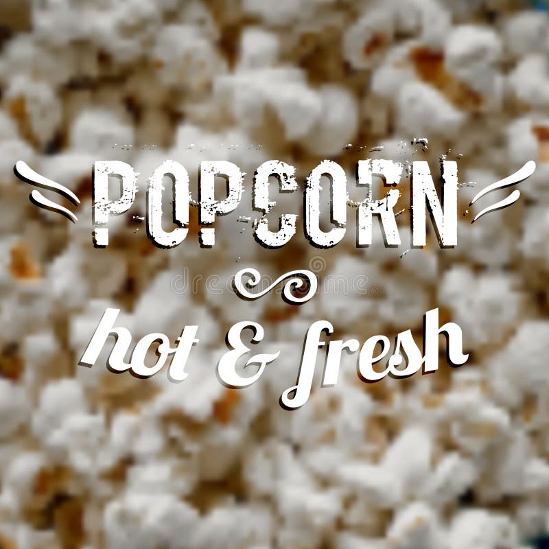 Vintage Popcorn Label Stock Illustrations – 521 Vintage Popcorn Label ...