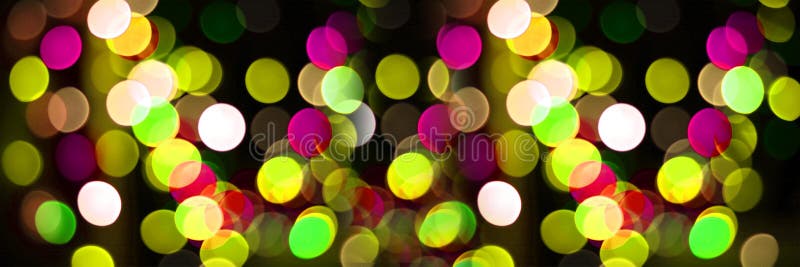 Vector Bokeh Effect. Use of Radial and Linear Gradients. Stock ...