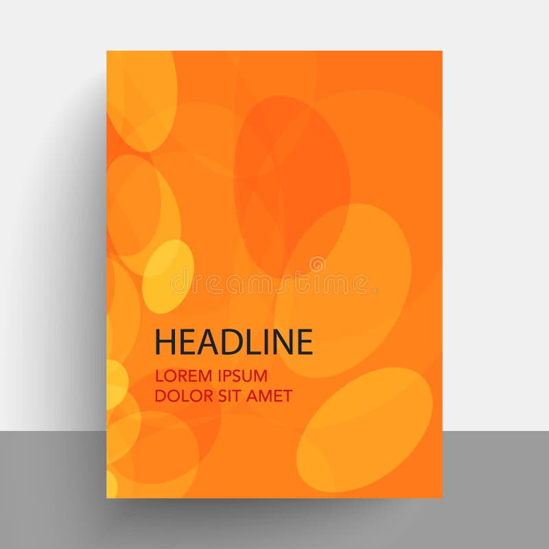 Vector Bokeh Poster Design. Abstract Vector Presentation of Art Poster ...