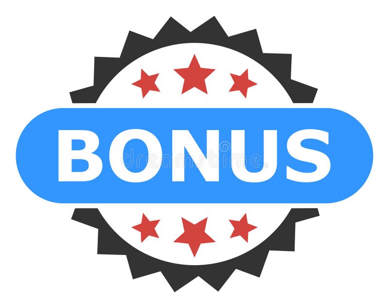 Vector Bonus Tag Flat Icon Symbol Stock Vector - Illustration of ...