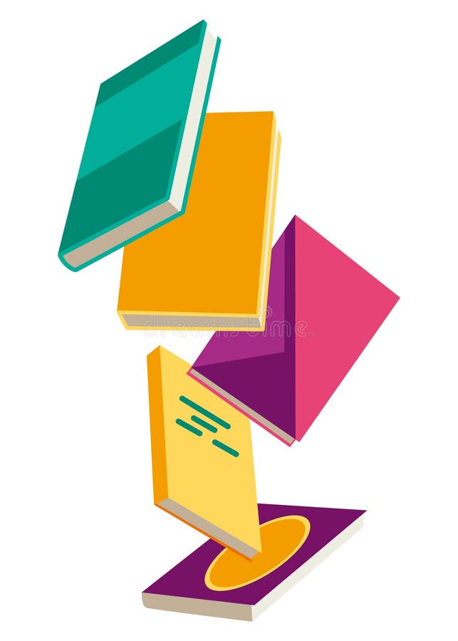 Vector Books Icon. Learning or Education Concept. Different Design of ...